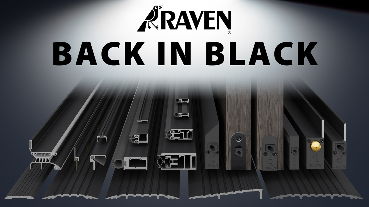 Expanded Black Anodised Products | Raven