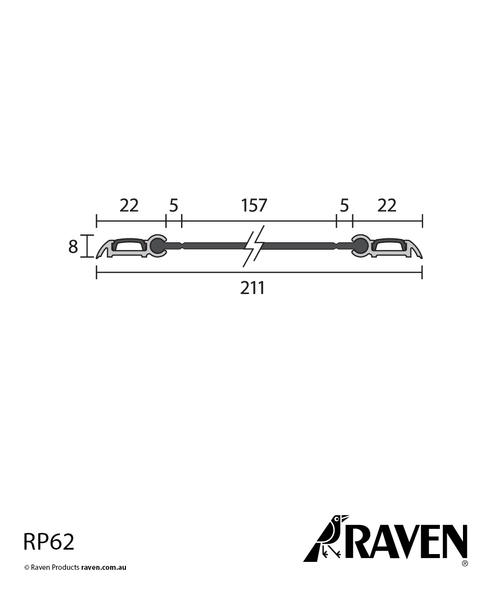 Finger Guard Seals / Overhead Drip Guard - RP62