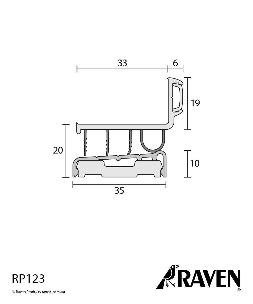 Door & Window Seals - RP123