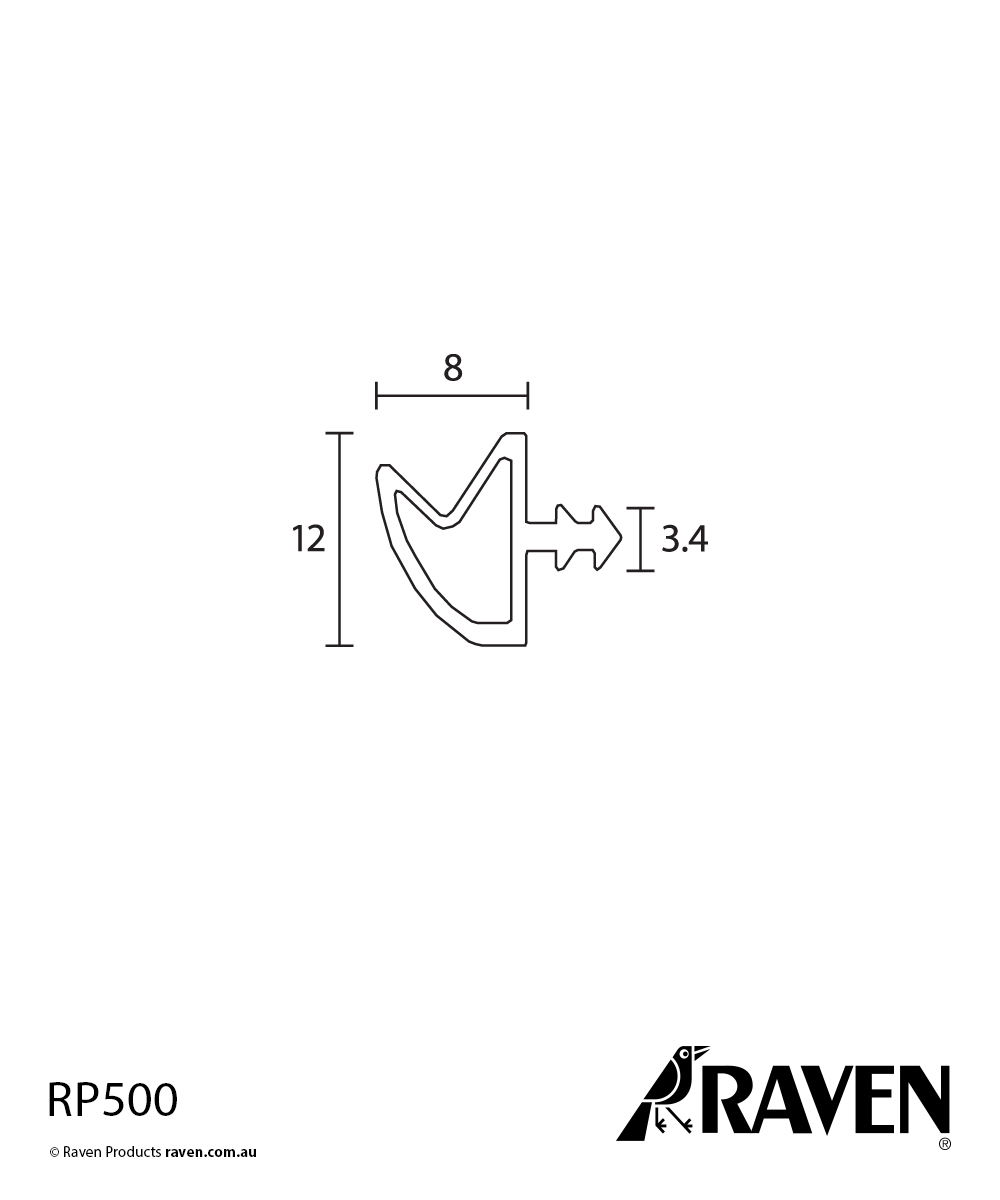 Silicon Weather Stripping - RP500