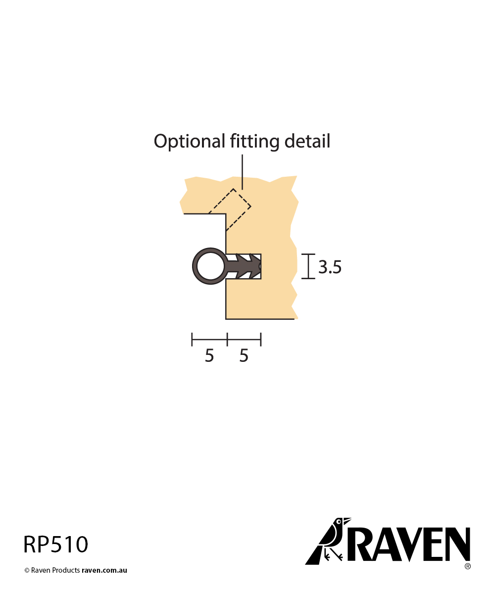 Silicon Weather Stripping - RP510