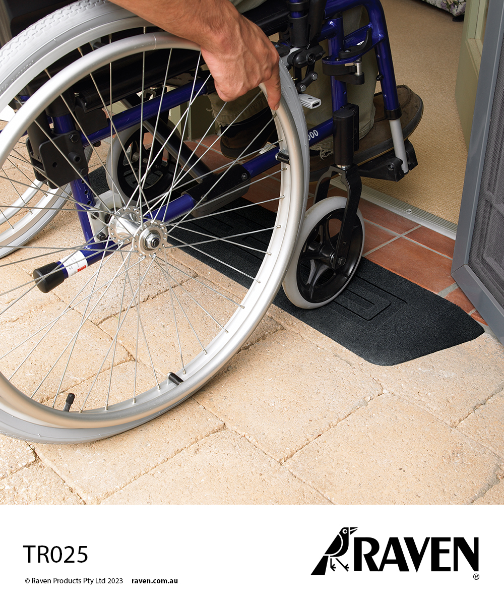 Rubber Threshold Access Ramps - TR025