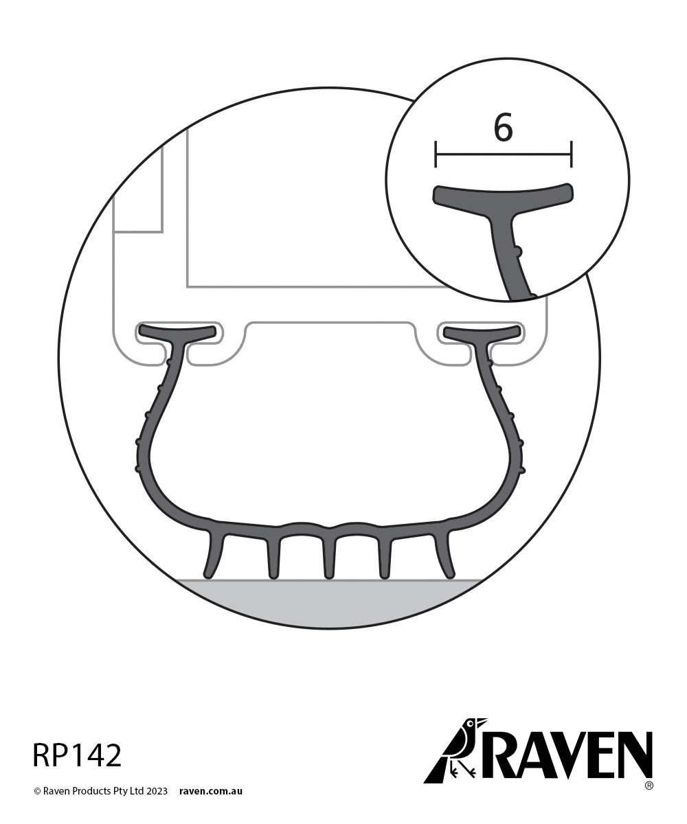 Door & Window Seals - RP142