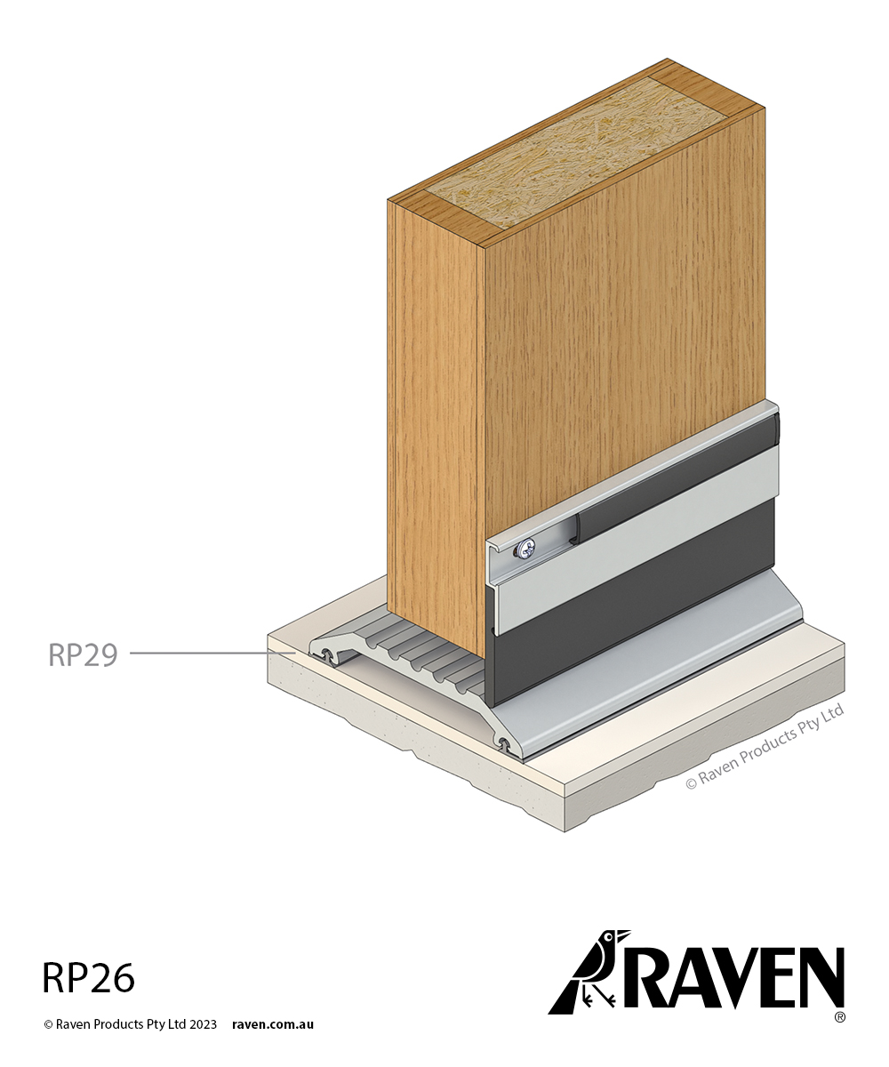 Door Bottom Sweep Seals - RP26