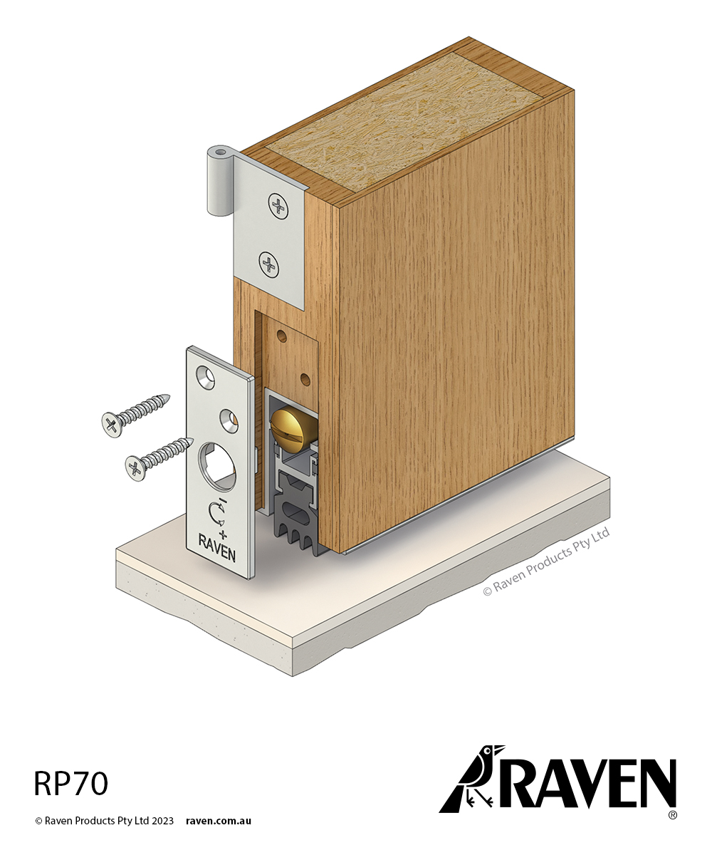 Automatic Door Bottom Seals - RP70