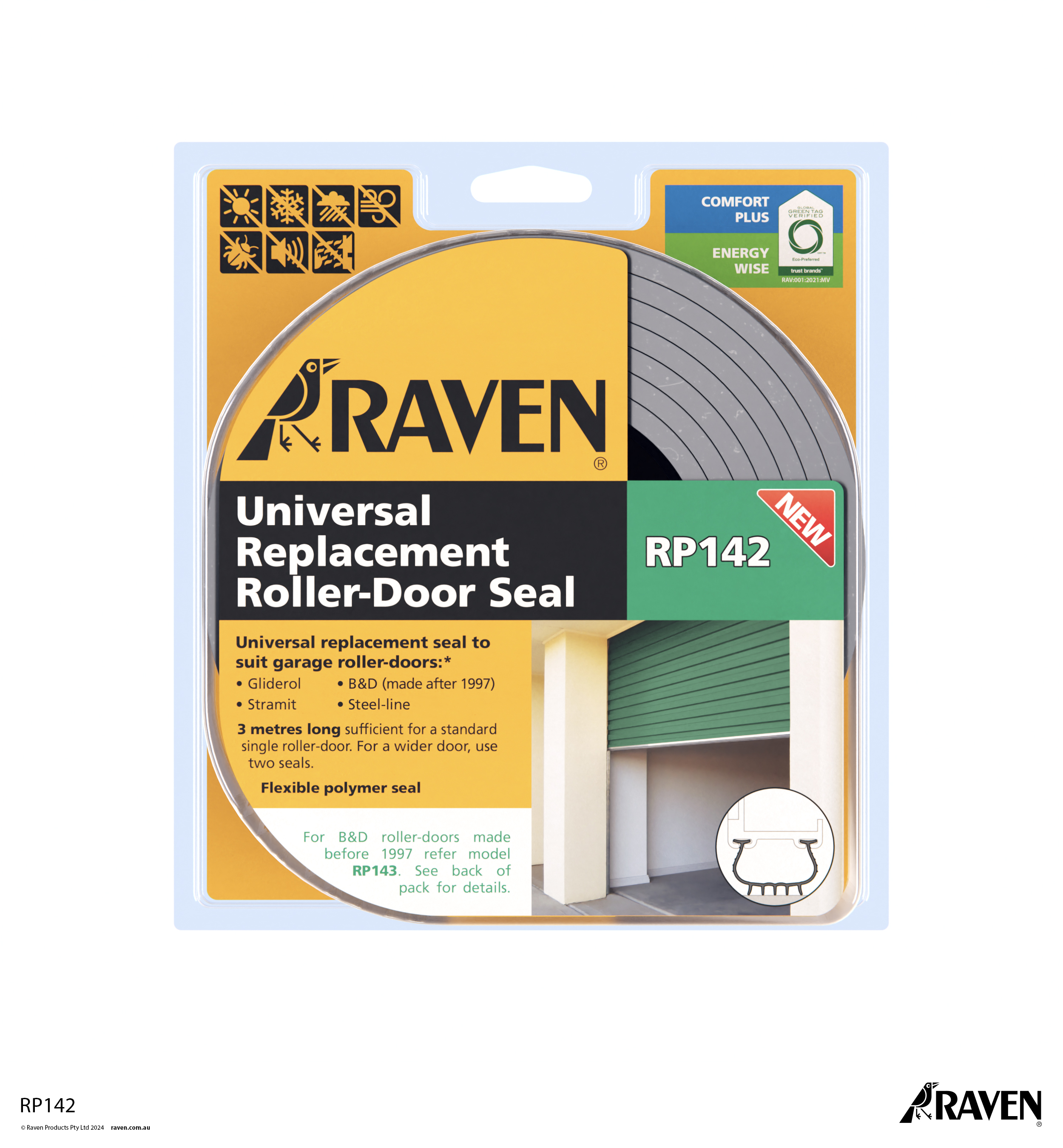 Door & Window Seals - RP142