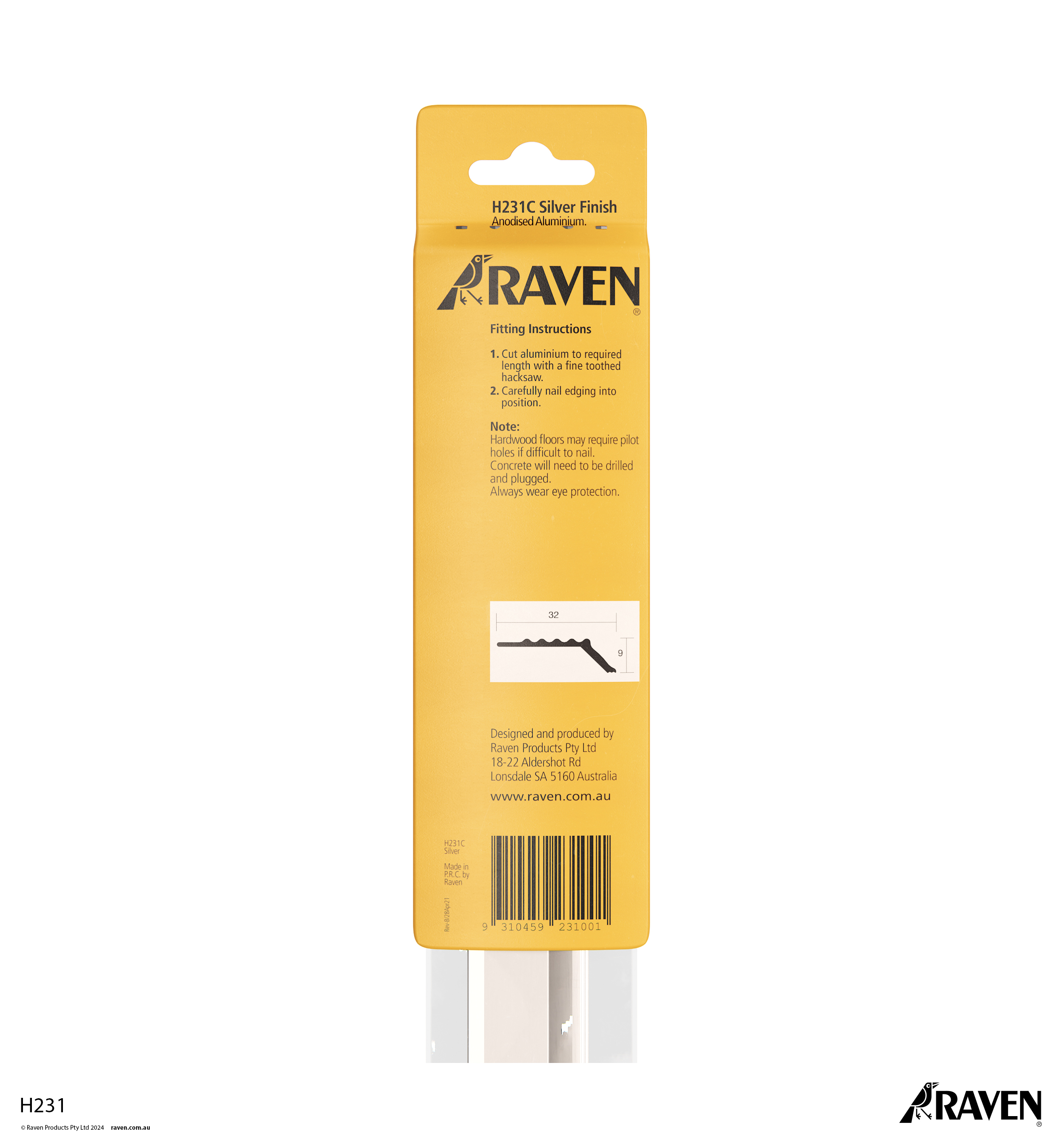 Floor Edging & Stair Treads - H231