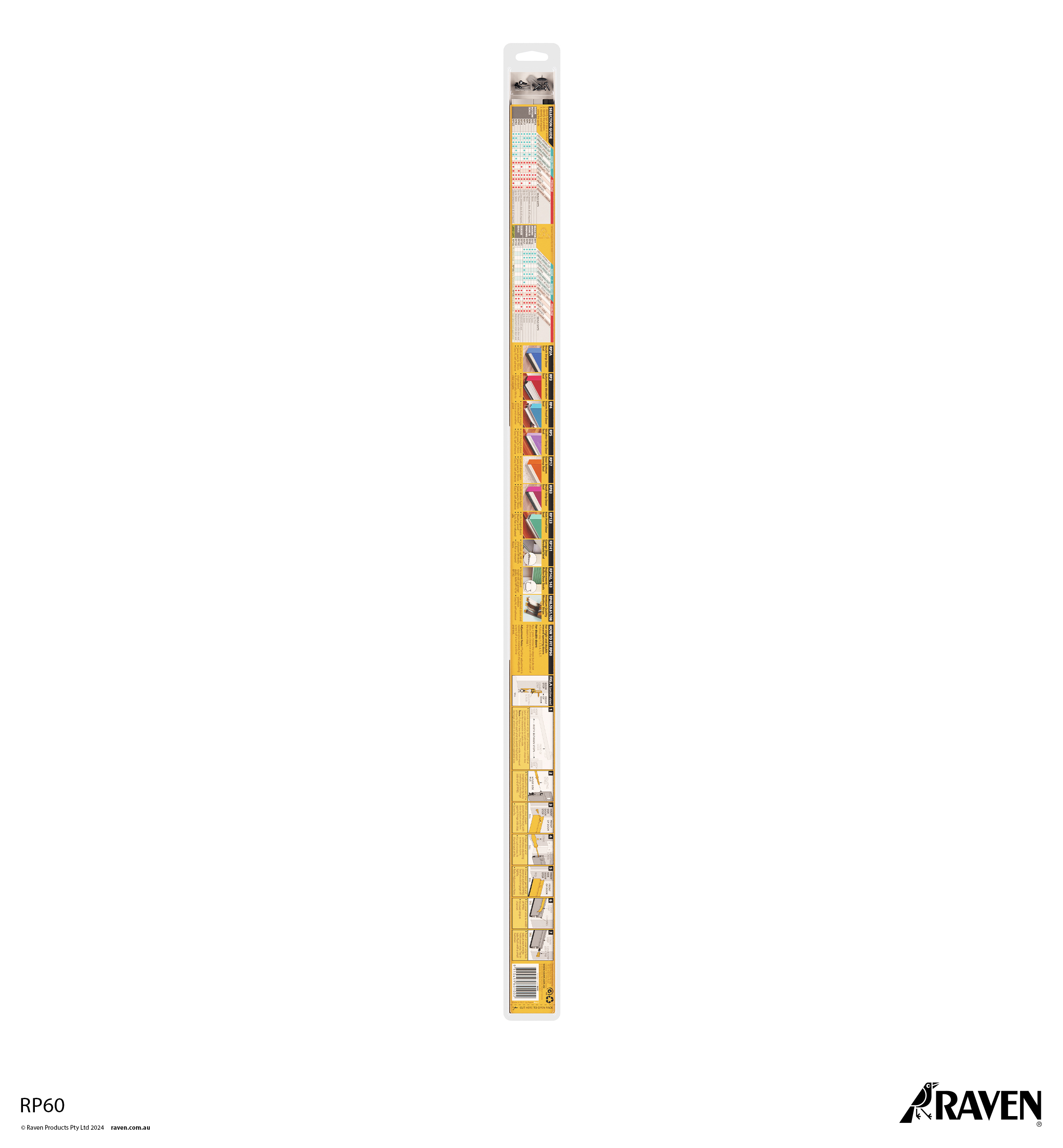 Door & Window Seals - RP60