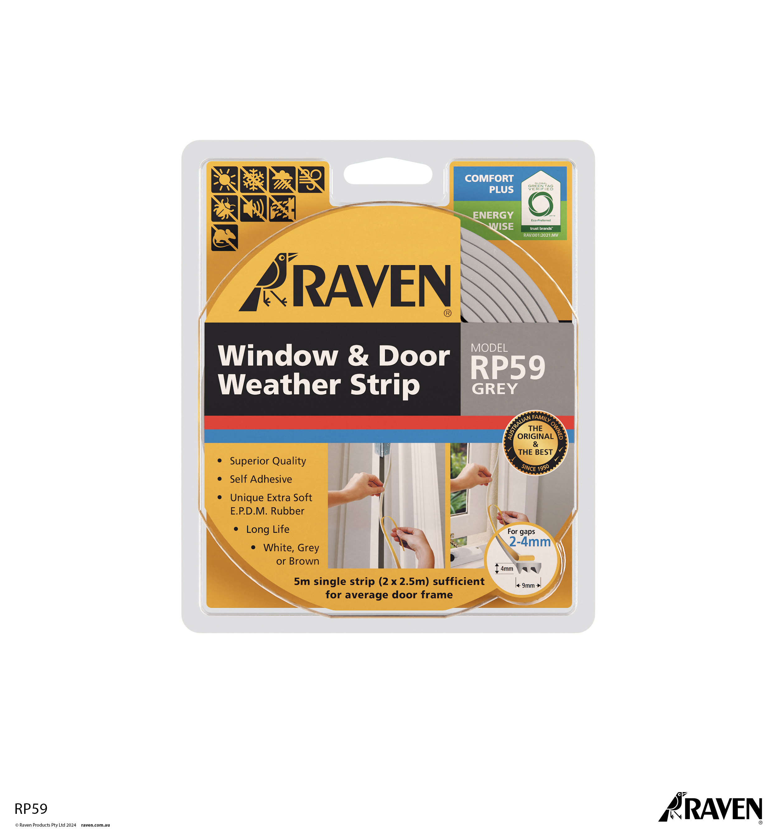 Door & Window Seals - RP59