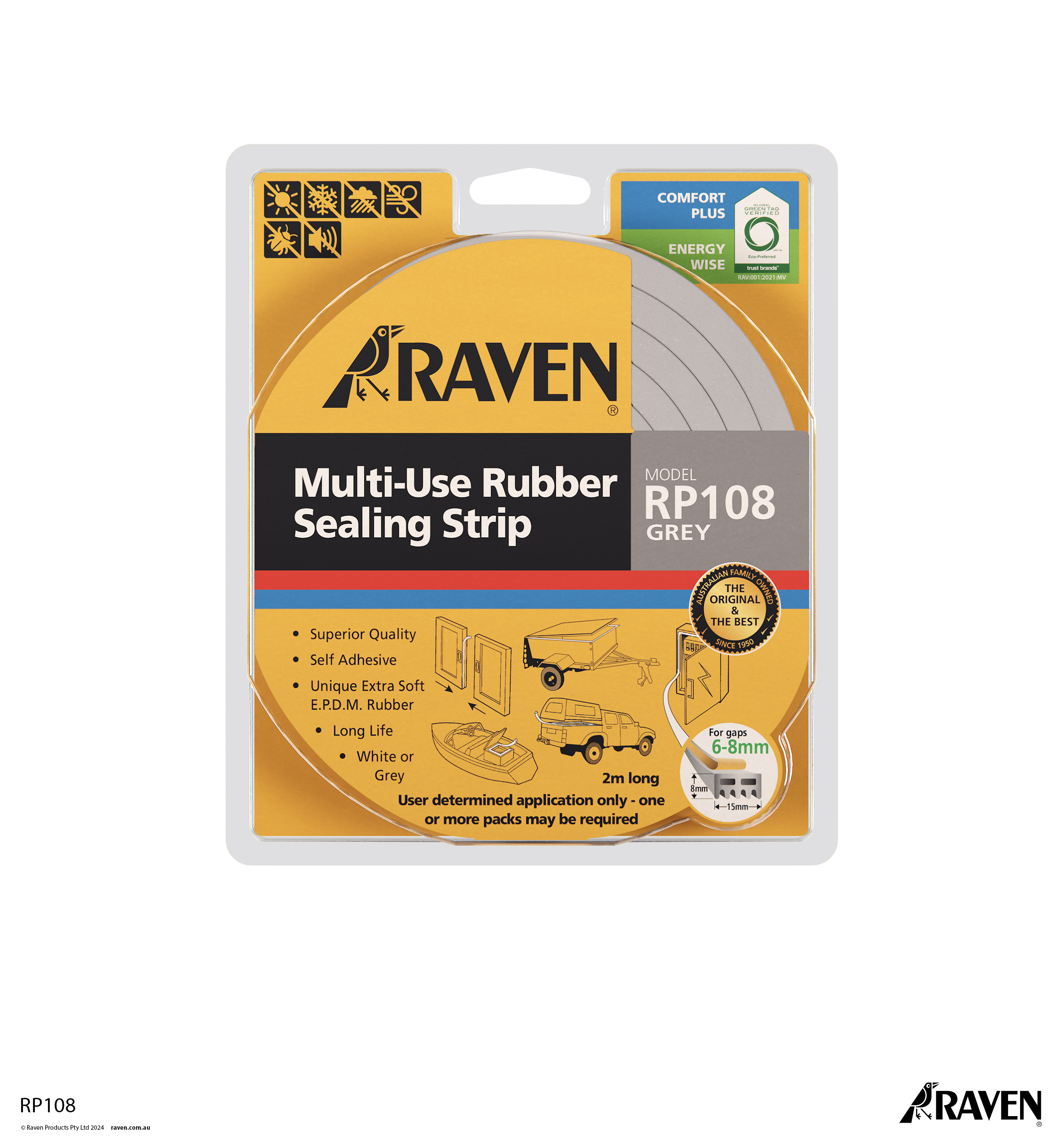 Door & Window Seals - RP108