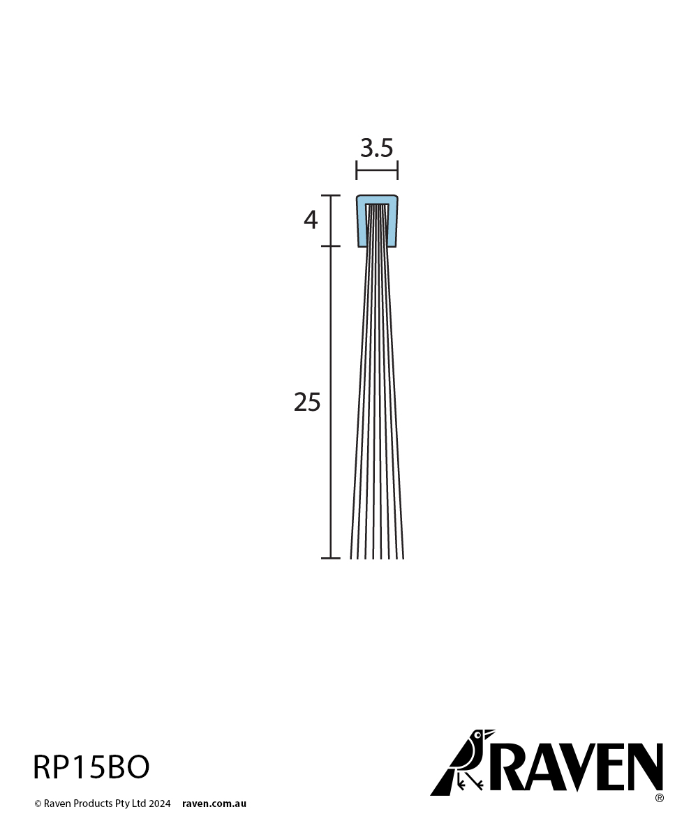 Brush Strip Seals - RP15 (brush only)
